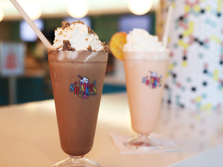 Welcome to Shakes Malt Shoppe at Cabana Bay Beach Resort