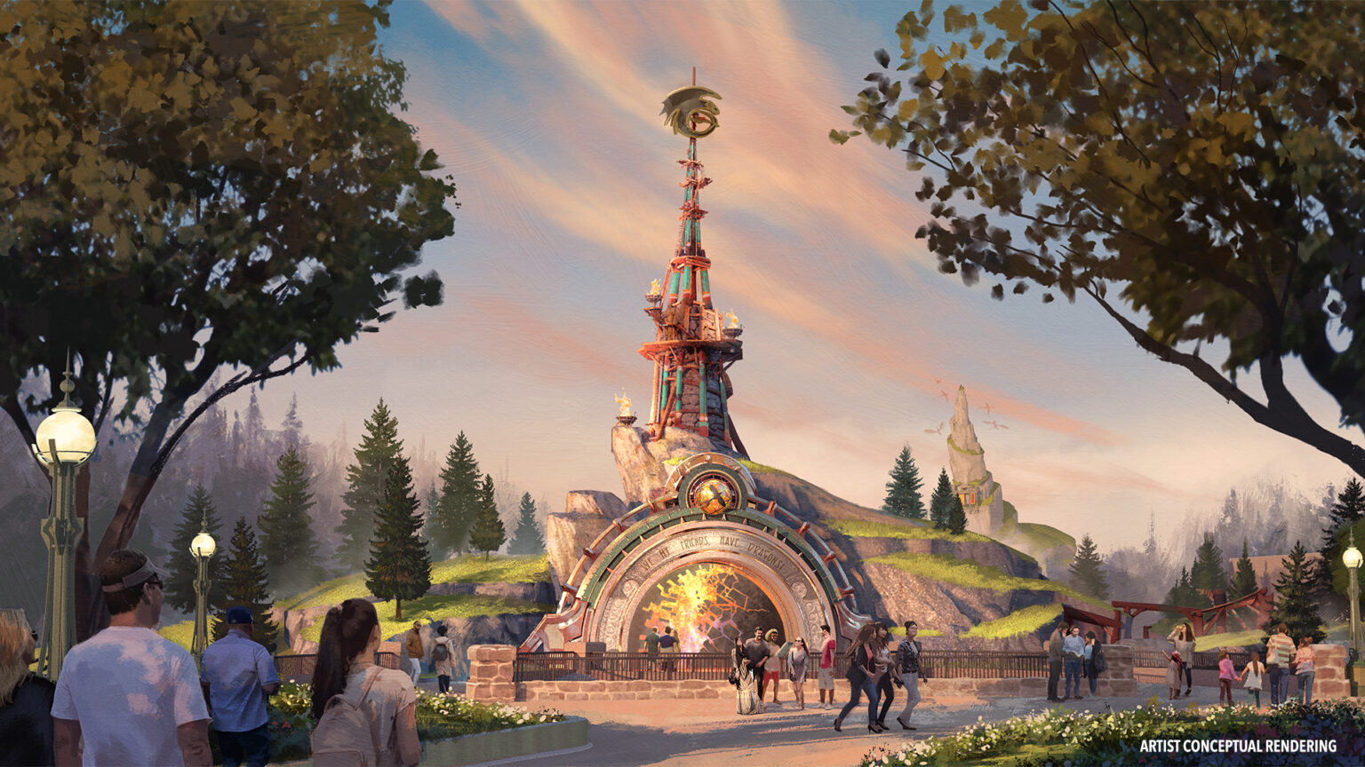 Details Revealed About Celestial Park at Universal Epic Universe