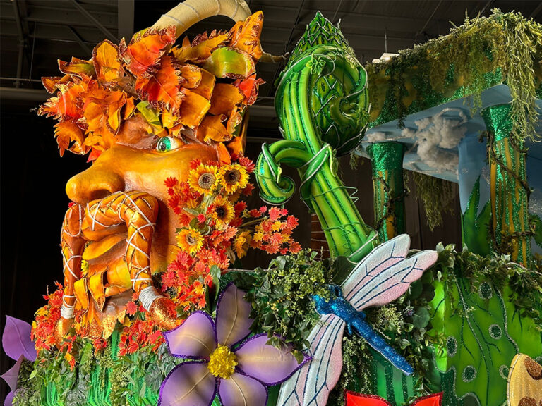 Behind-the-Beads | How Universal Mardi Gras Parade Floats Are Brought ...