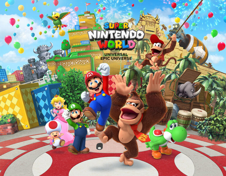Detalles revelados sobre SUPER NINTENDO WORLD en Universal Epic Universe