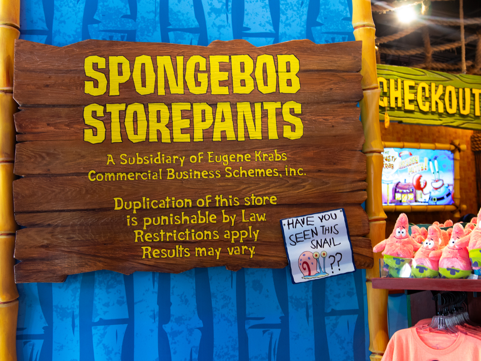 Deep Dive into SpongeBob StorePants in Universal Studios Florida