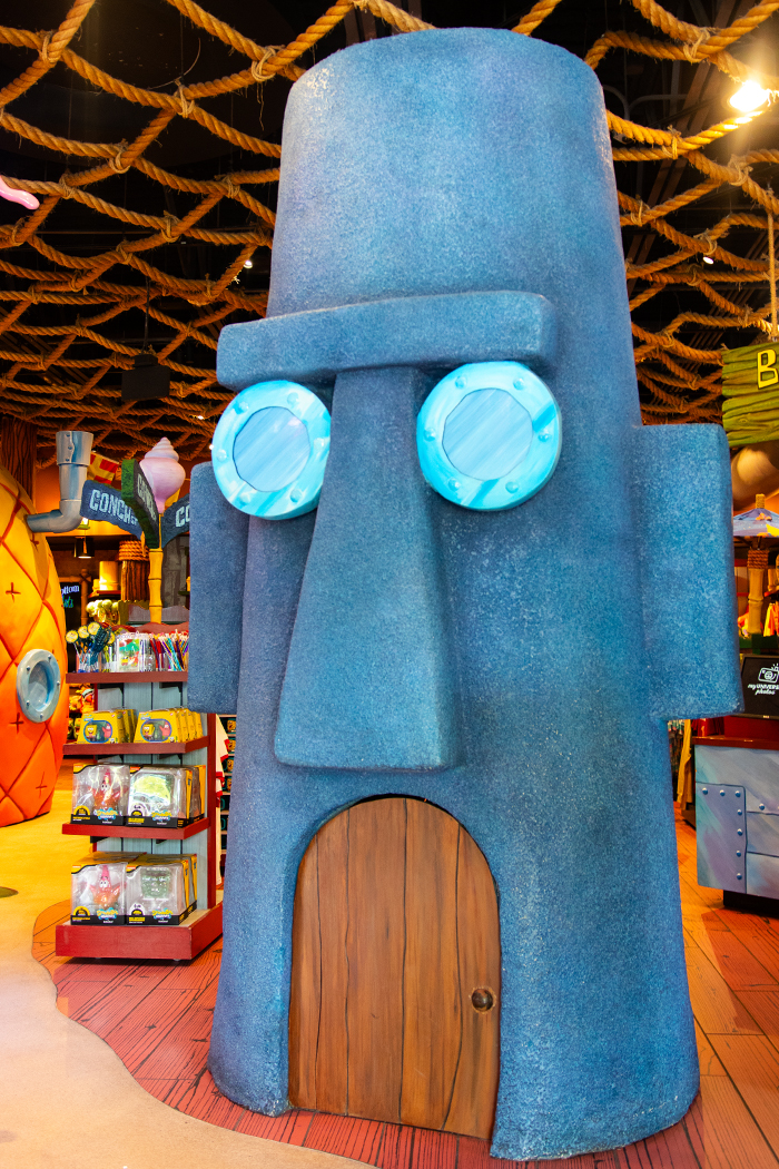 Left Brain Squidwards House