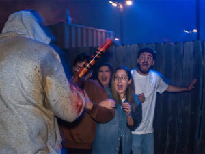 Behind-the-Screams | Terror Tram: Enter the Blumhouse at HHN 2025