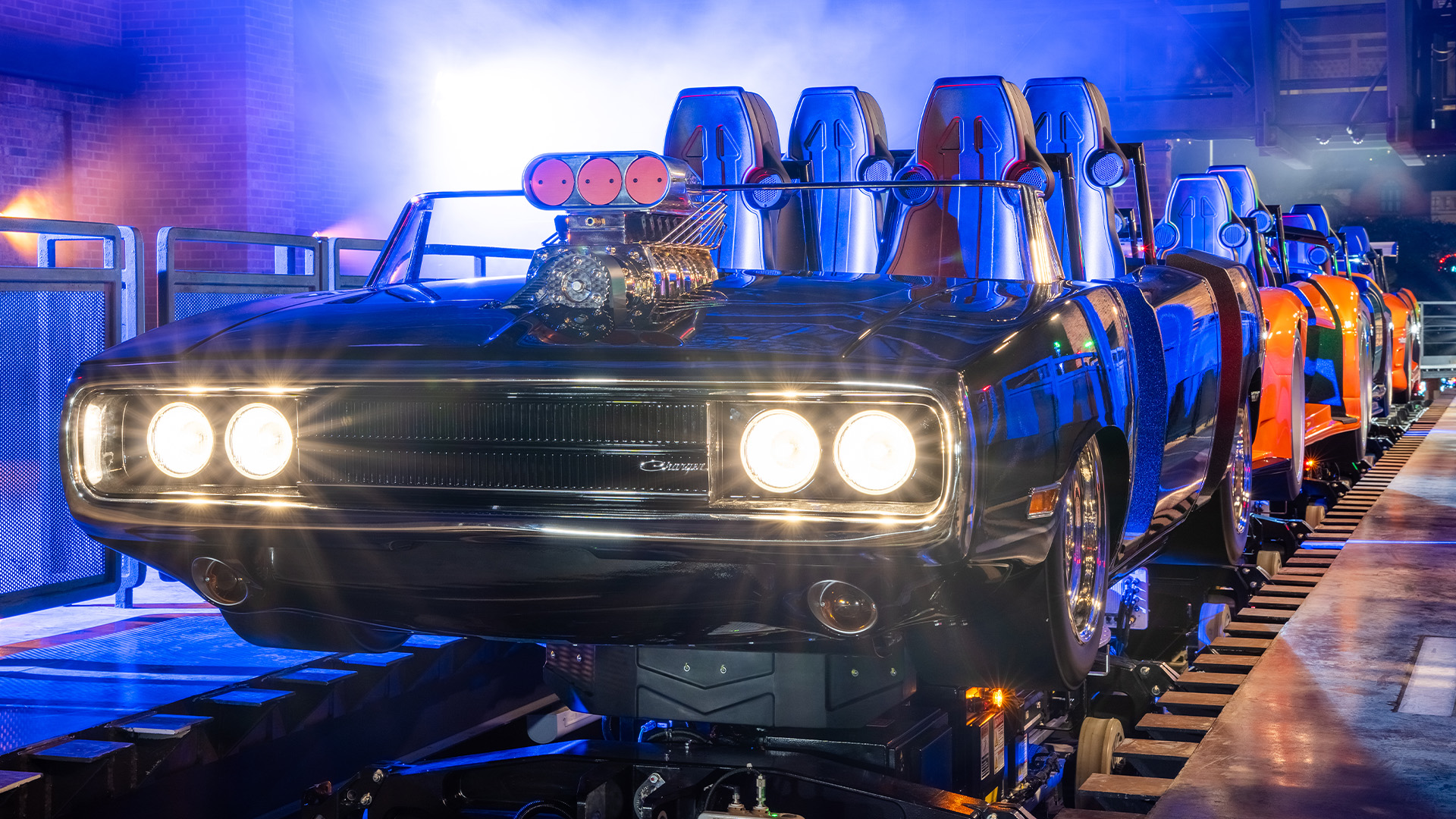 Learn All About the Fast & Furious: Hollywood Drift Ride Vehicles