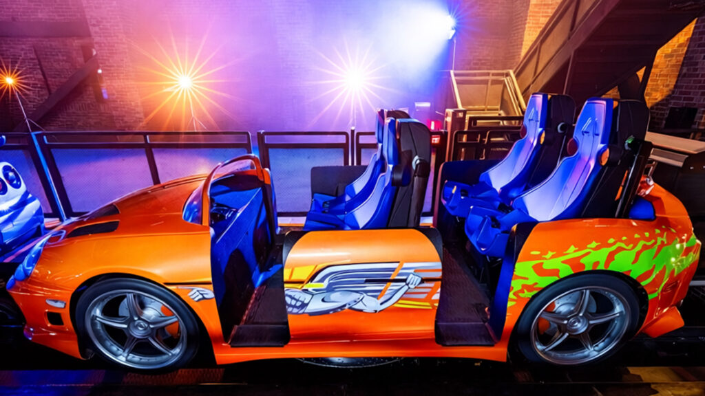 Learn All About the Fast & Furious: Hollywood Drift Ride Vehicles